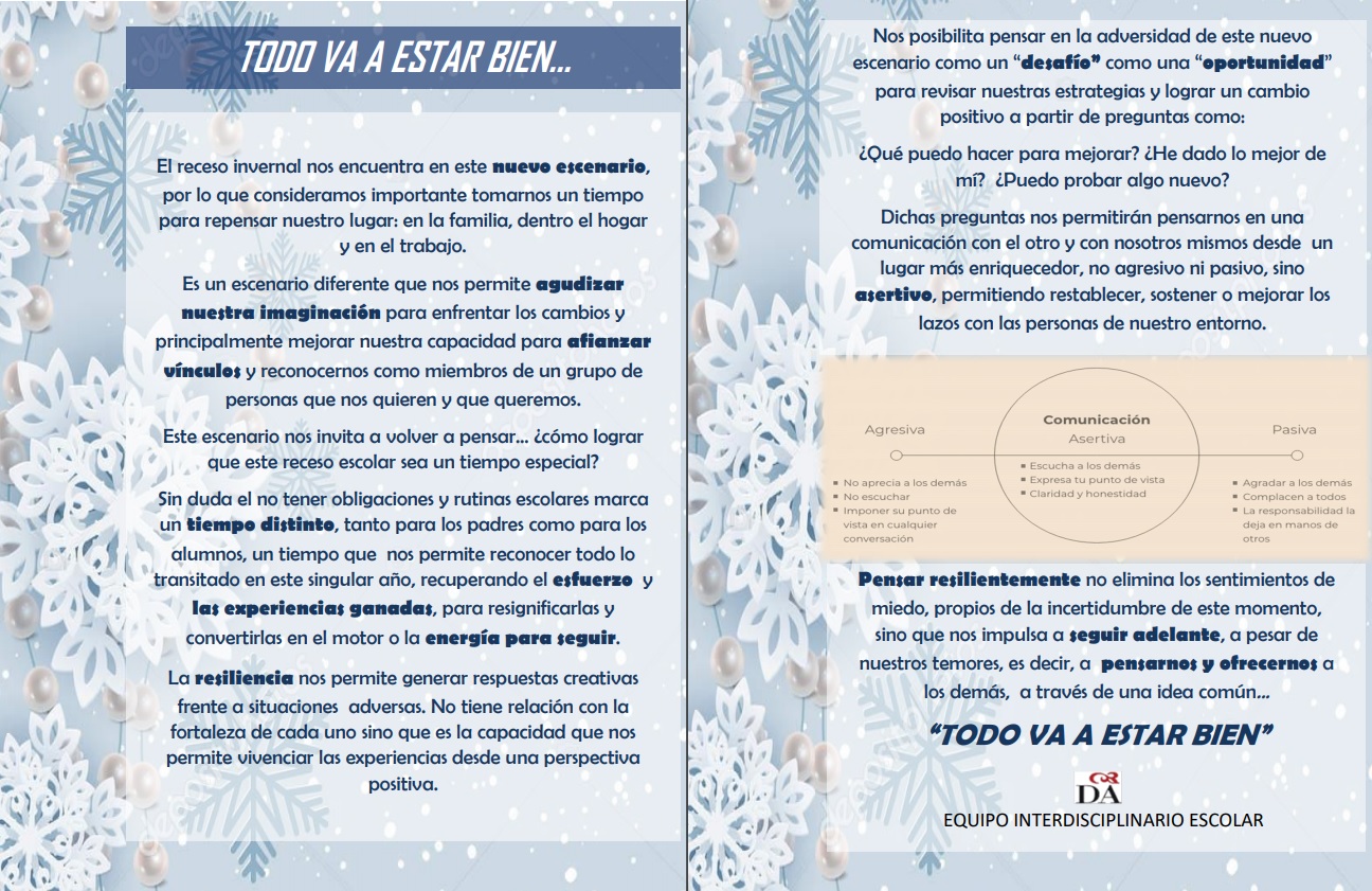 TODO VA A ESTAR BIEN !!! - Novedades / Comunicaciones - ASOCIACIÓN ...